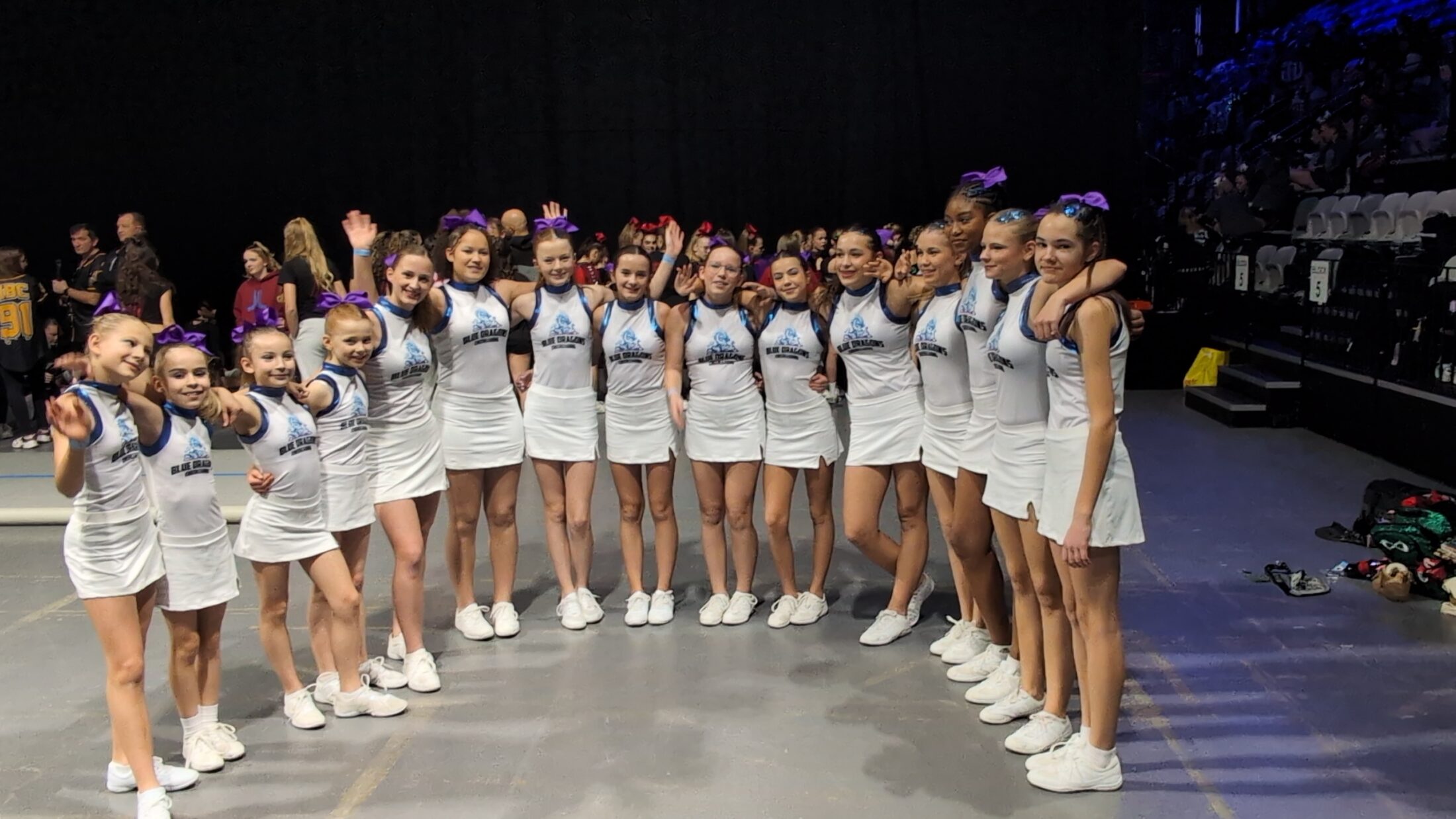 Erfolgreicher Auftritt unserer Blue Dragons Cheerleaderinnen bei der ...